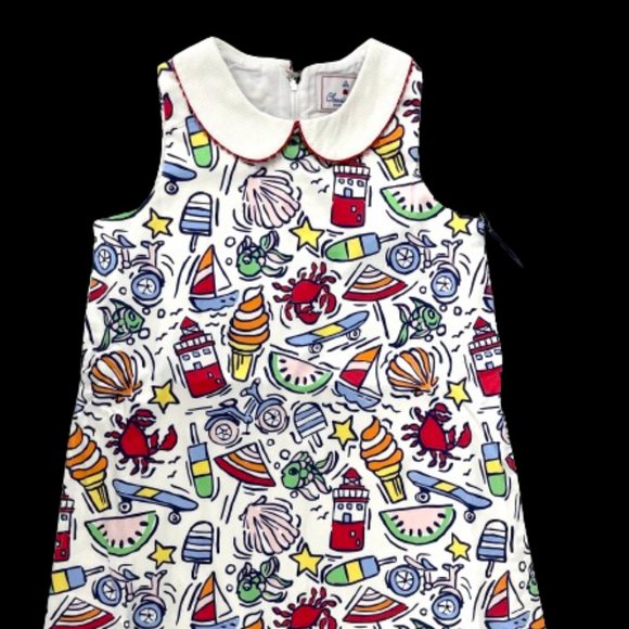 Classic Prep | Dresses | Girl Maddie Dress Cool Summer Print | Poshmark